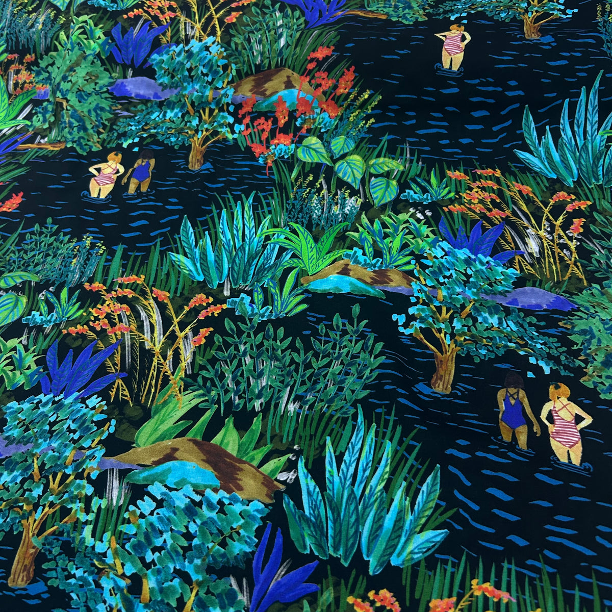 7013/ Dip in the Lake Midnight – Lee Ann Textiles SG