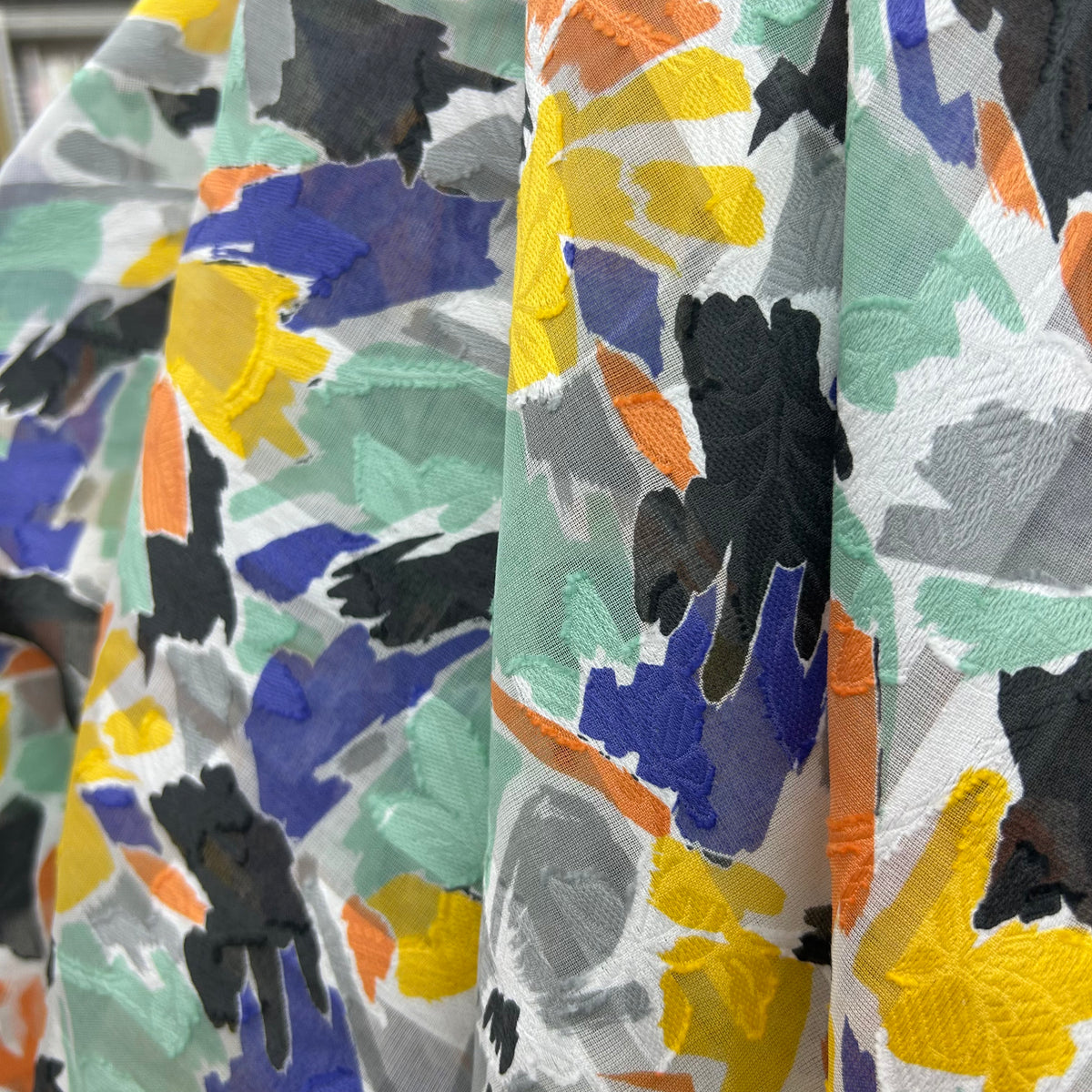 Cotton Jacquard - Artist Floral – Lee Ann Textiles SG