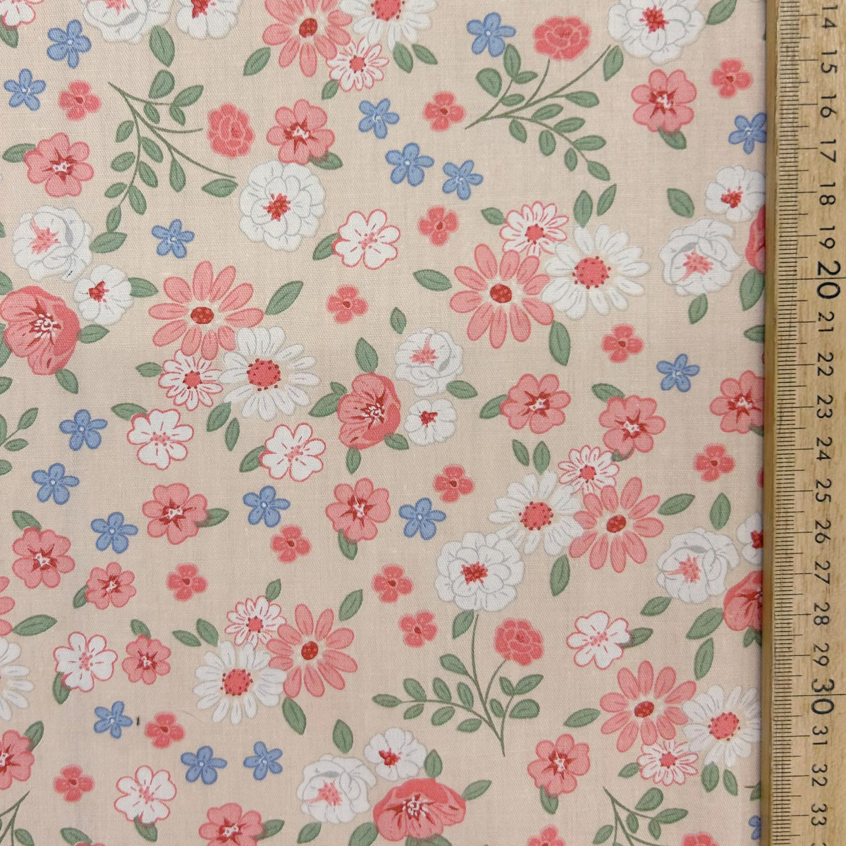 Peach Flowers Blossom – Lee Ann Textiles SG