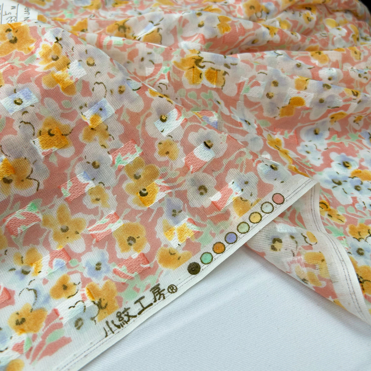 Cotton Jacquard - Blossom Floral – Lee Ann Textiles SG