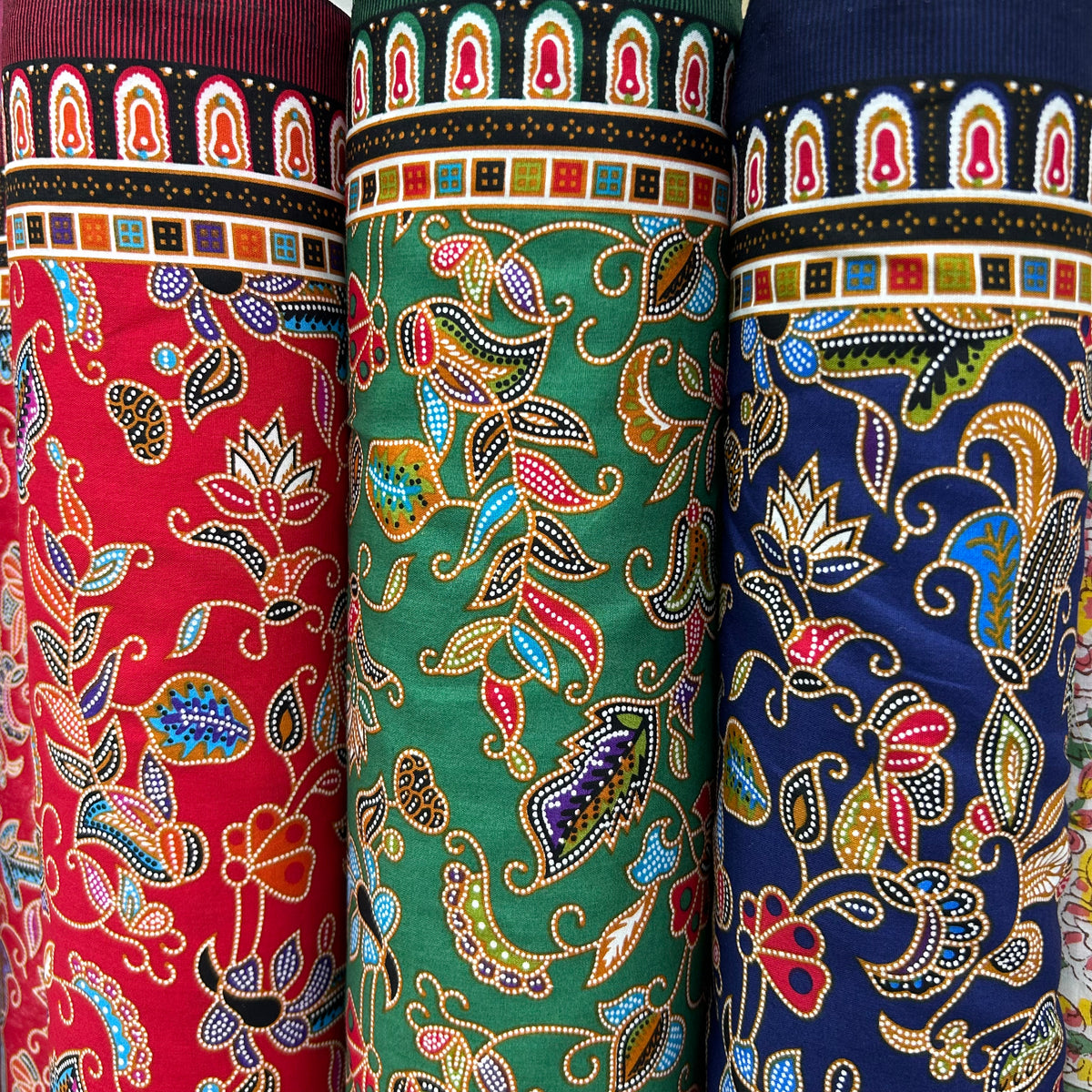 Singapore Airline Batik Inspired Cotton – Lee Ann Textiles SG