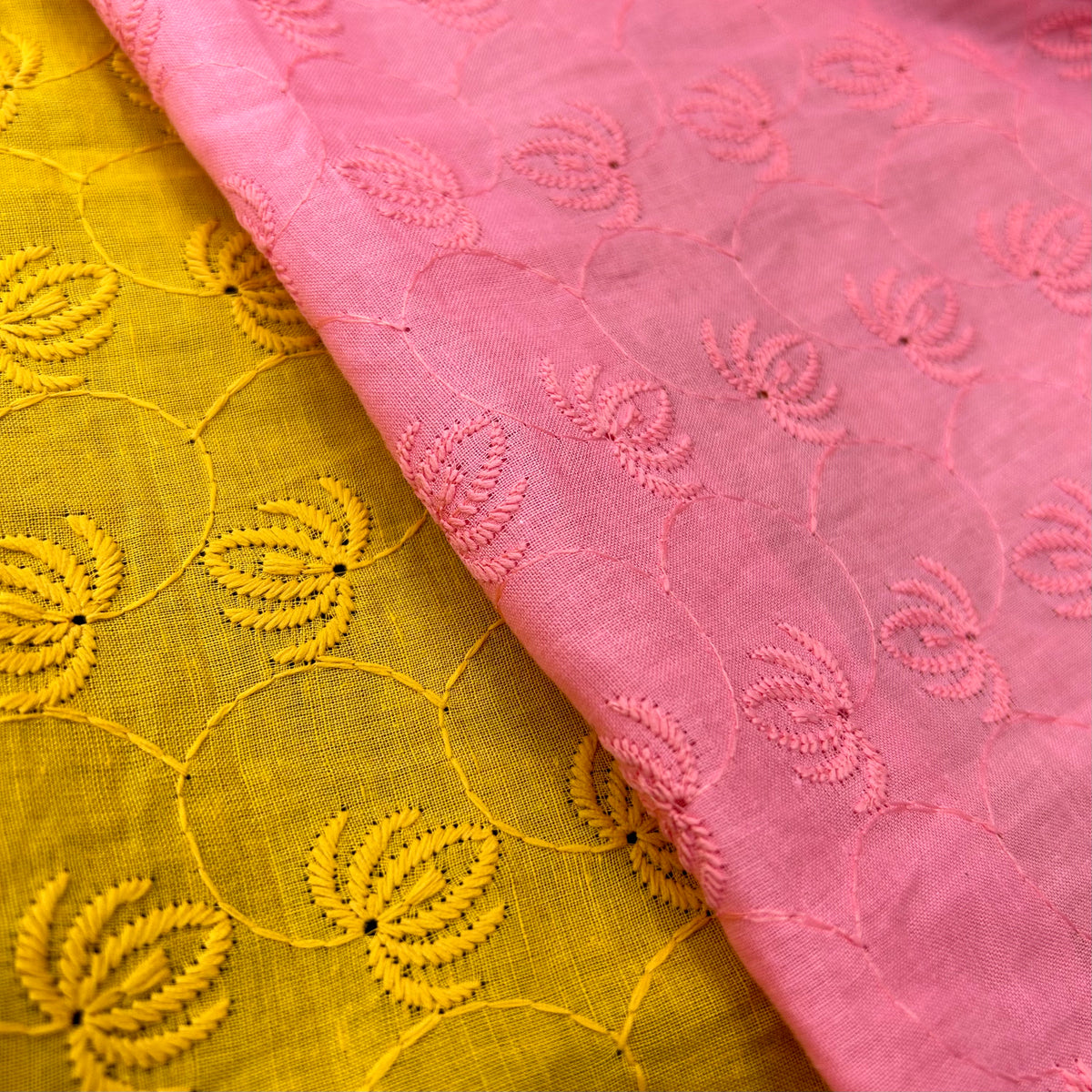 Embiodery - Lotus Floral – Lee Ann Textiles SG