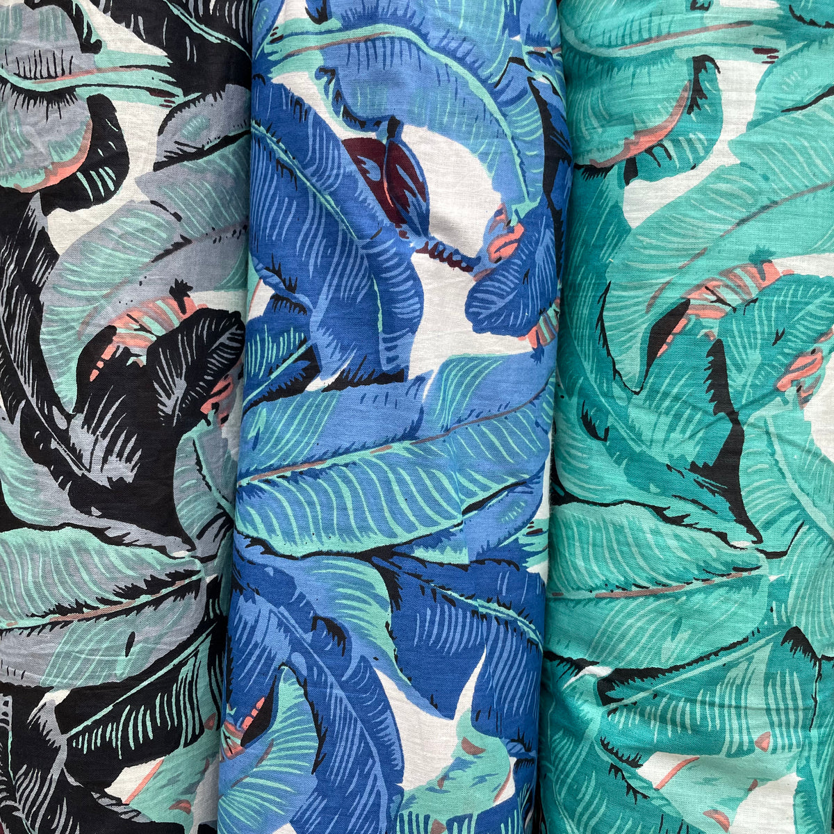 Screen Print Leaves – Lee Ann Textiles SG